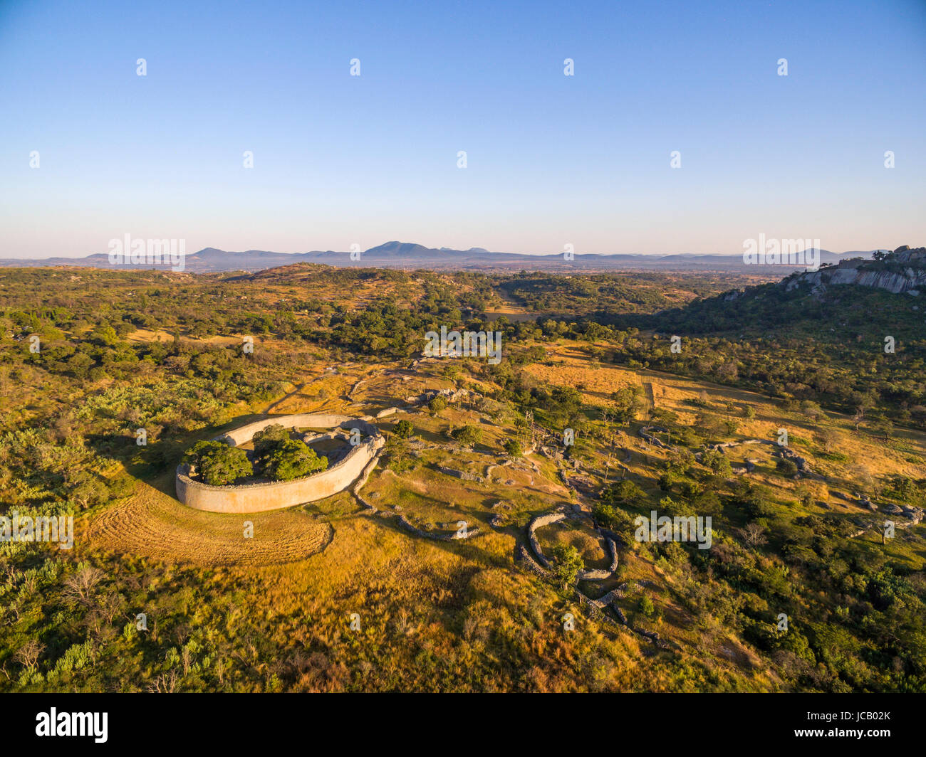 The Great Enclosure at Great Zimbabwe Ruins, Zimbabwe Stock Photo - Alamy