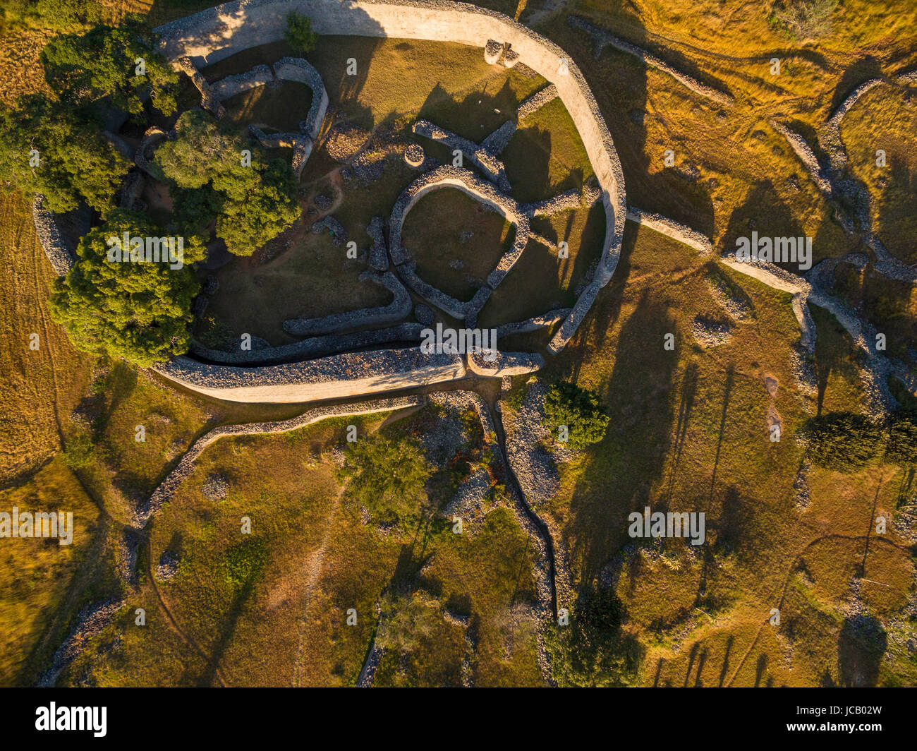 The Great Enclosure at Great Zimbabwe Ruins, Zimbabwe Stock Photo - Alamy
