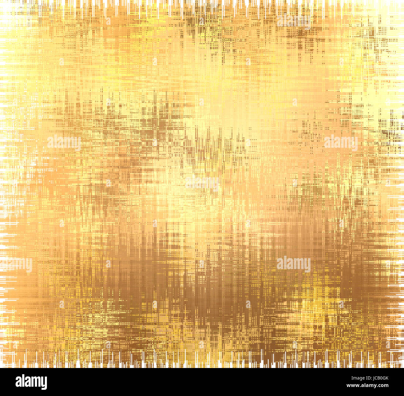 Frosted glass pattern with ripple texture. Golden metallic grunge style ...