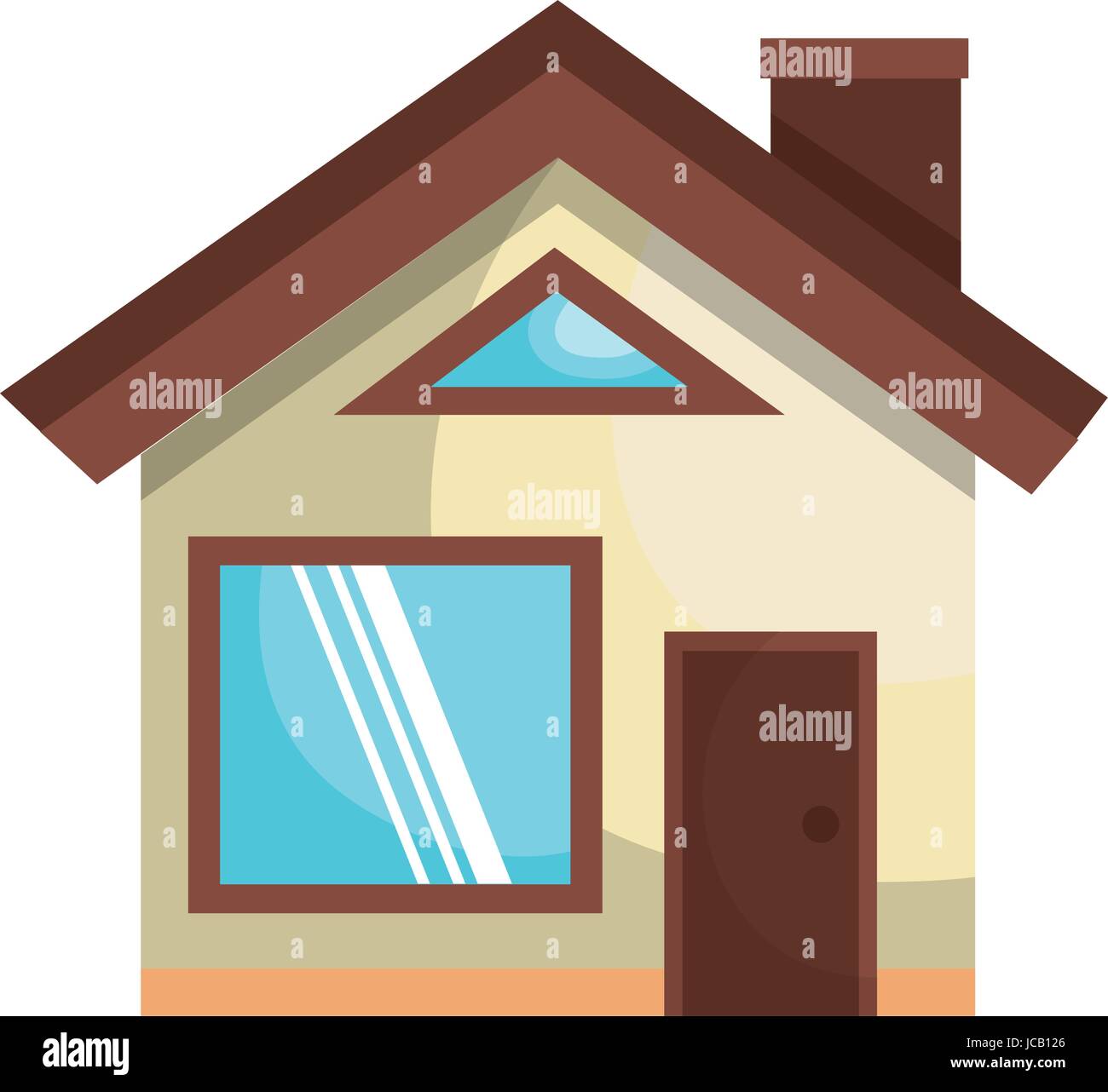 exterior house isolated icon Stock Vector Image & Art - Alamy