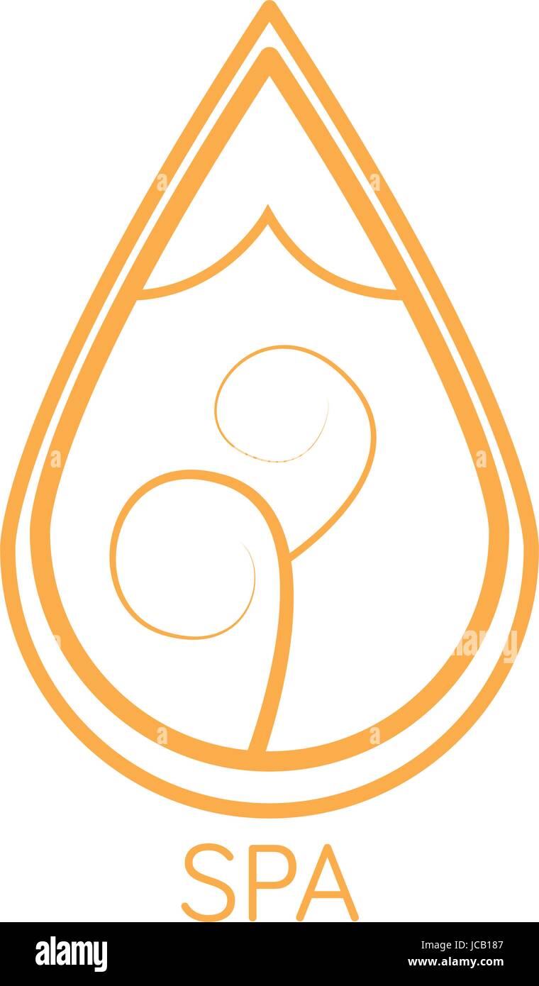 Isolated spa logo Stock Vector Image & Art - Alamy