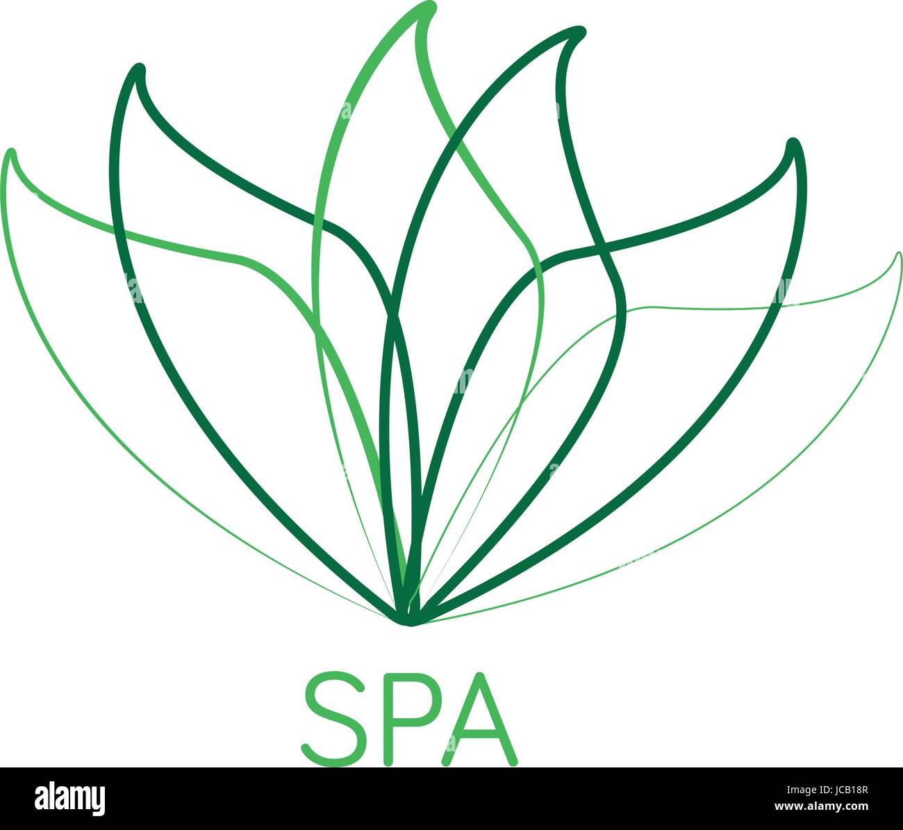 Isolated spa logo Stock Vector Image & Art - Alamy