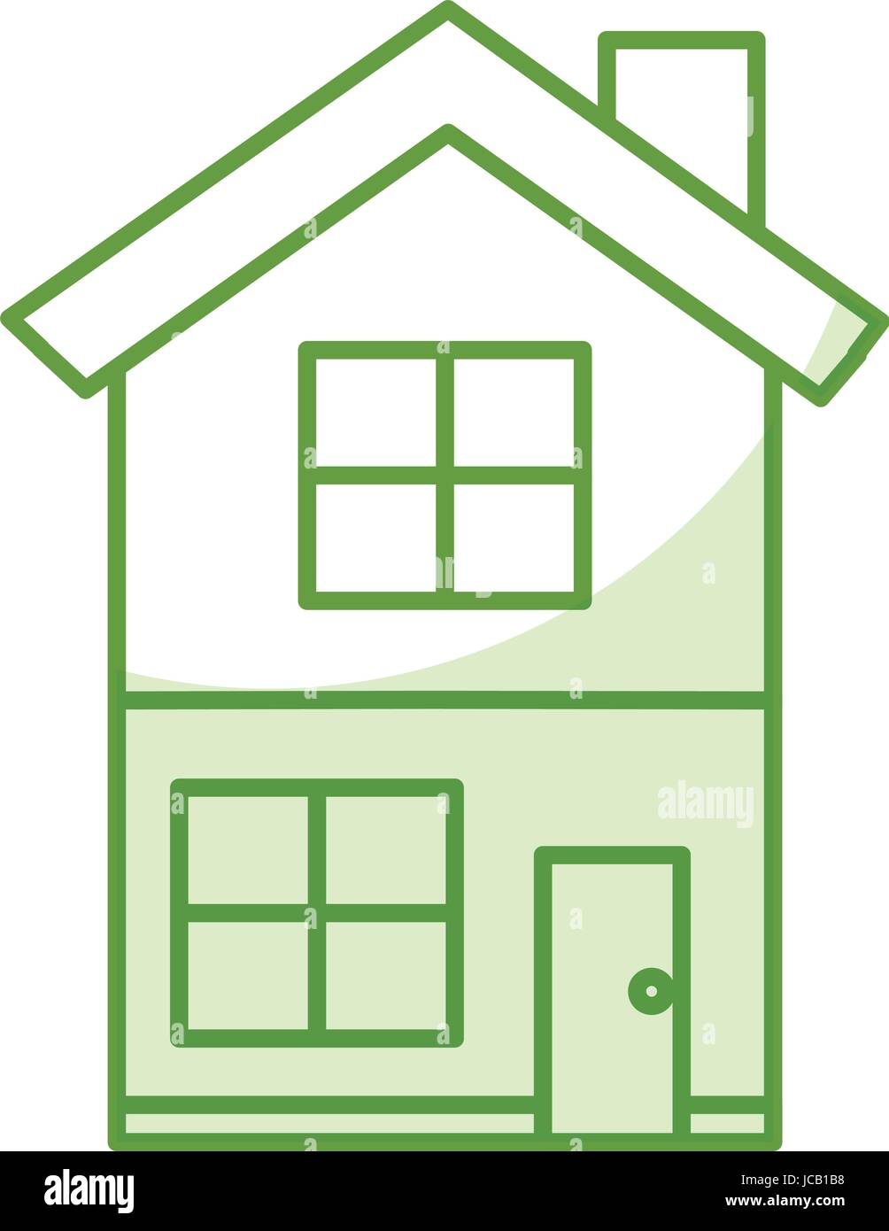exterior house isolated icon Stock Vector Image & Art - Alamy