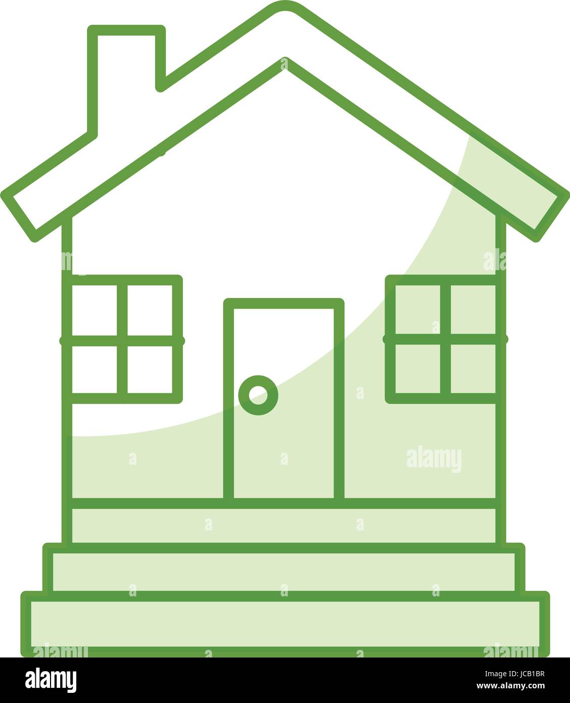 exterior house isolated icon Stock Vector Image & Art - Alamy
