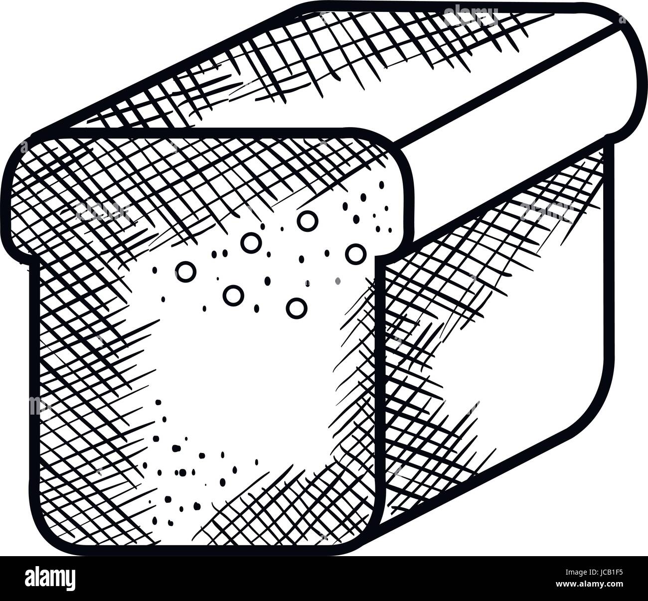 delicious toast bread isolated icon Stock Vector Image & Art - Alamy