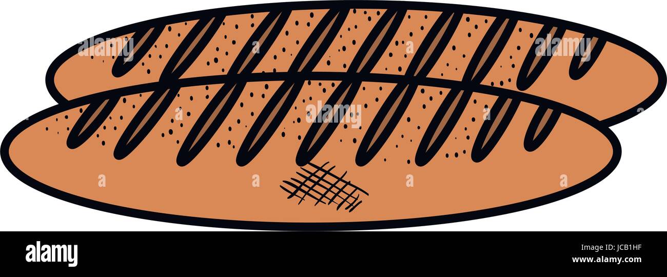 delicious french bread icon Stock Vector Image & Art - Alamy