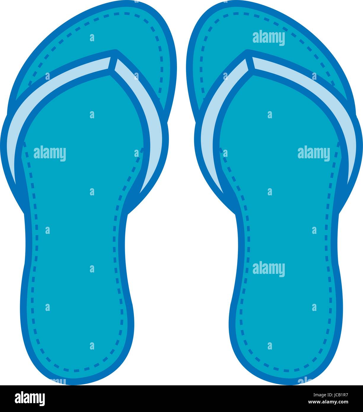 flip flops isolated icon Stock Vector Image & Art - Alamy