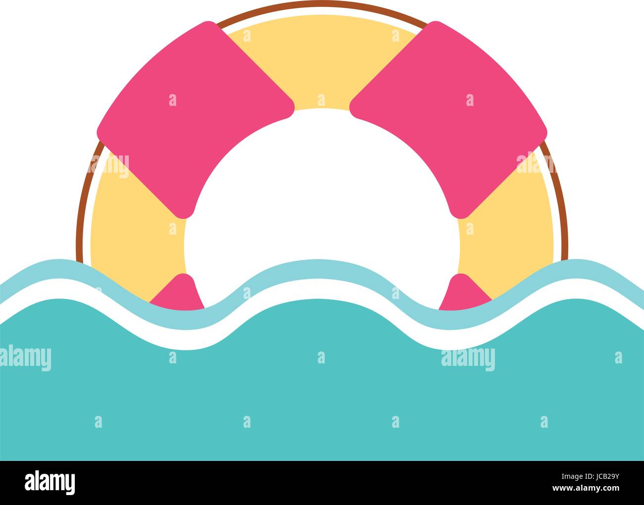 float lifeguard with water Stock Vector Image & Art - Alamy