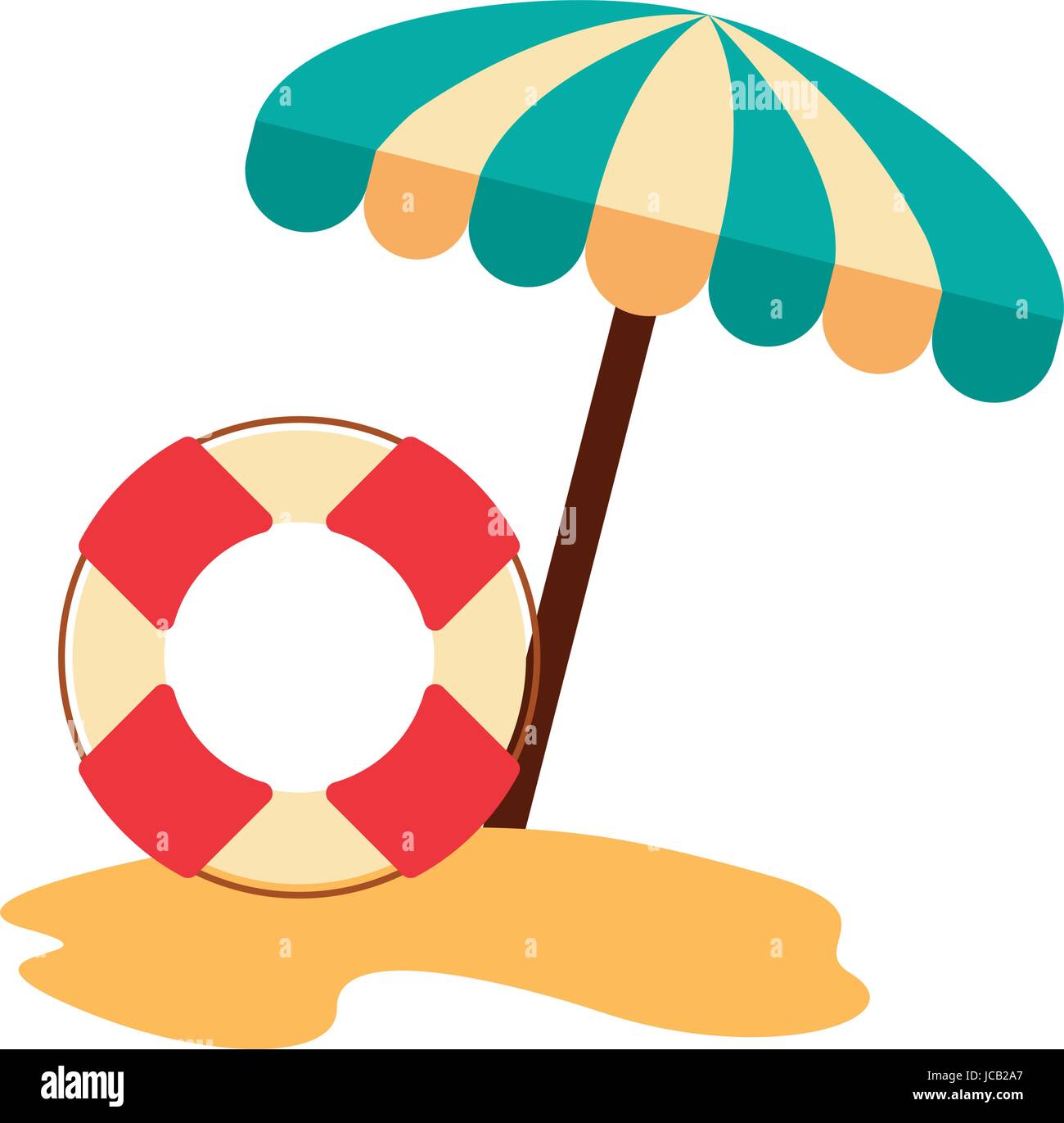 float lifeguard isolated icon Stock Vector Image & Art - Alamy