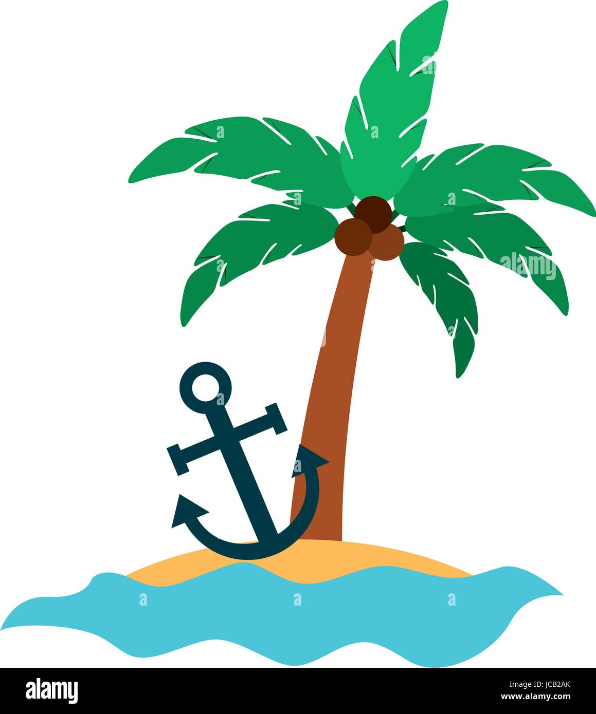 Anchor tropic Stock Vector Images - Alamy