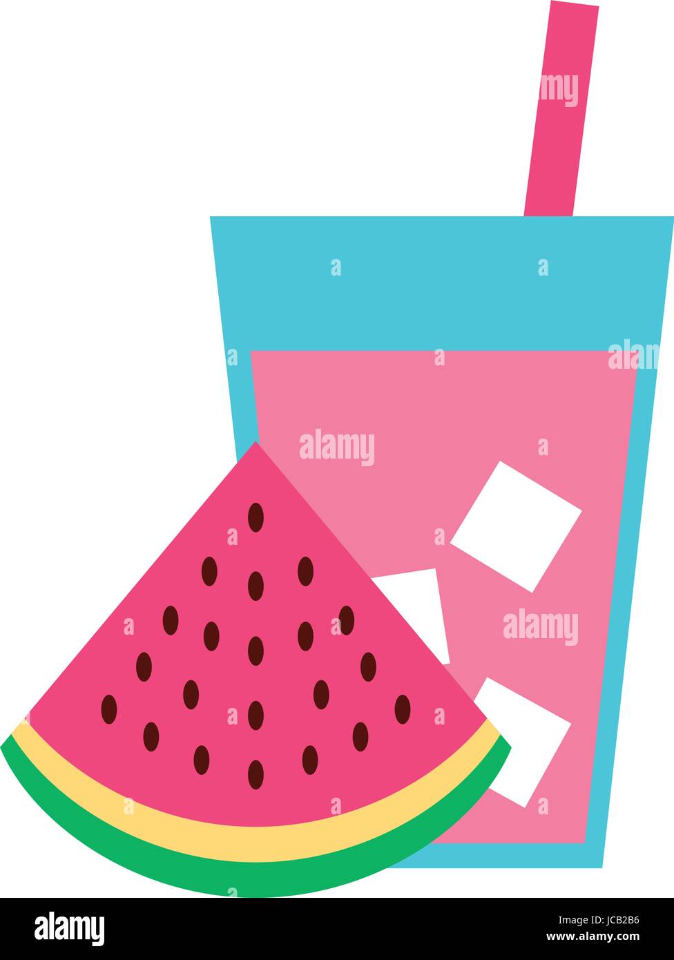 watermelon cal fruit beverage Stock Vector Image & Art - Alamy
