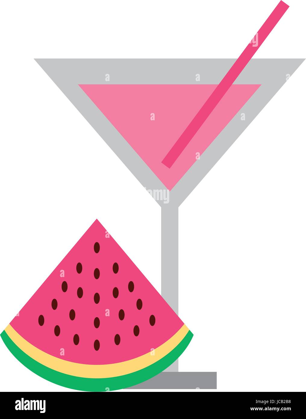 watermelon cal fruit beverage Stock Vector Image & Art - Alamy