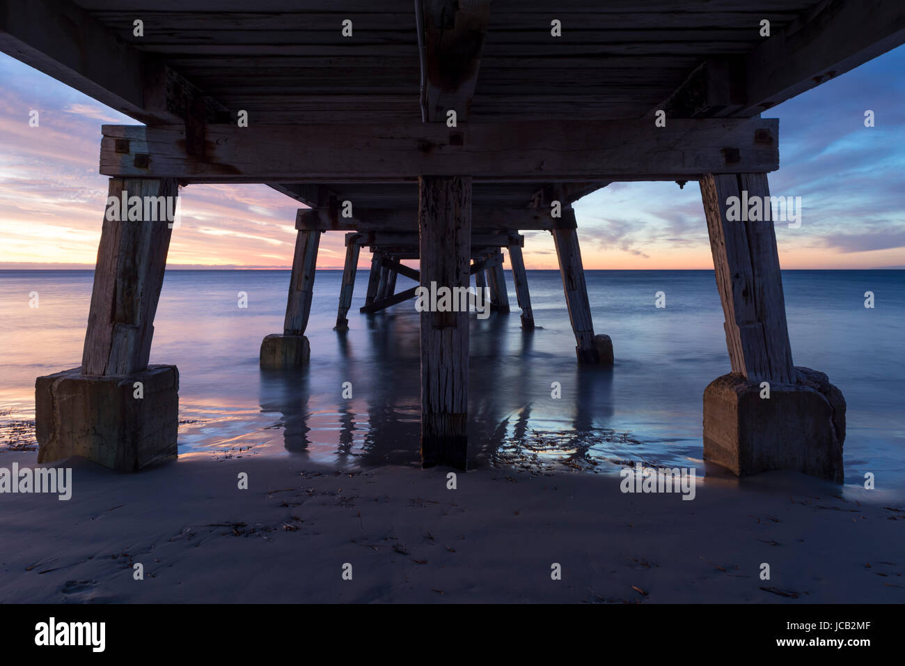 Jetty under water hi-res stock photography and images - Alamy