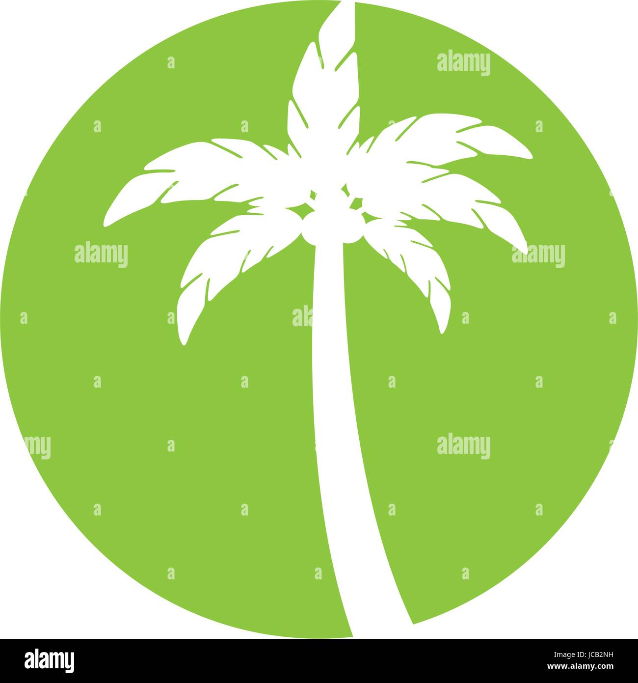 tree palm summer icon Stock Vector Image & Art - Alamy