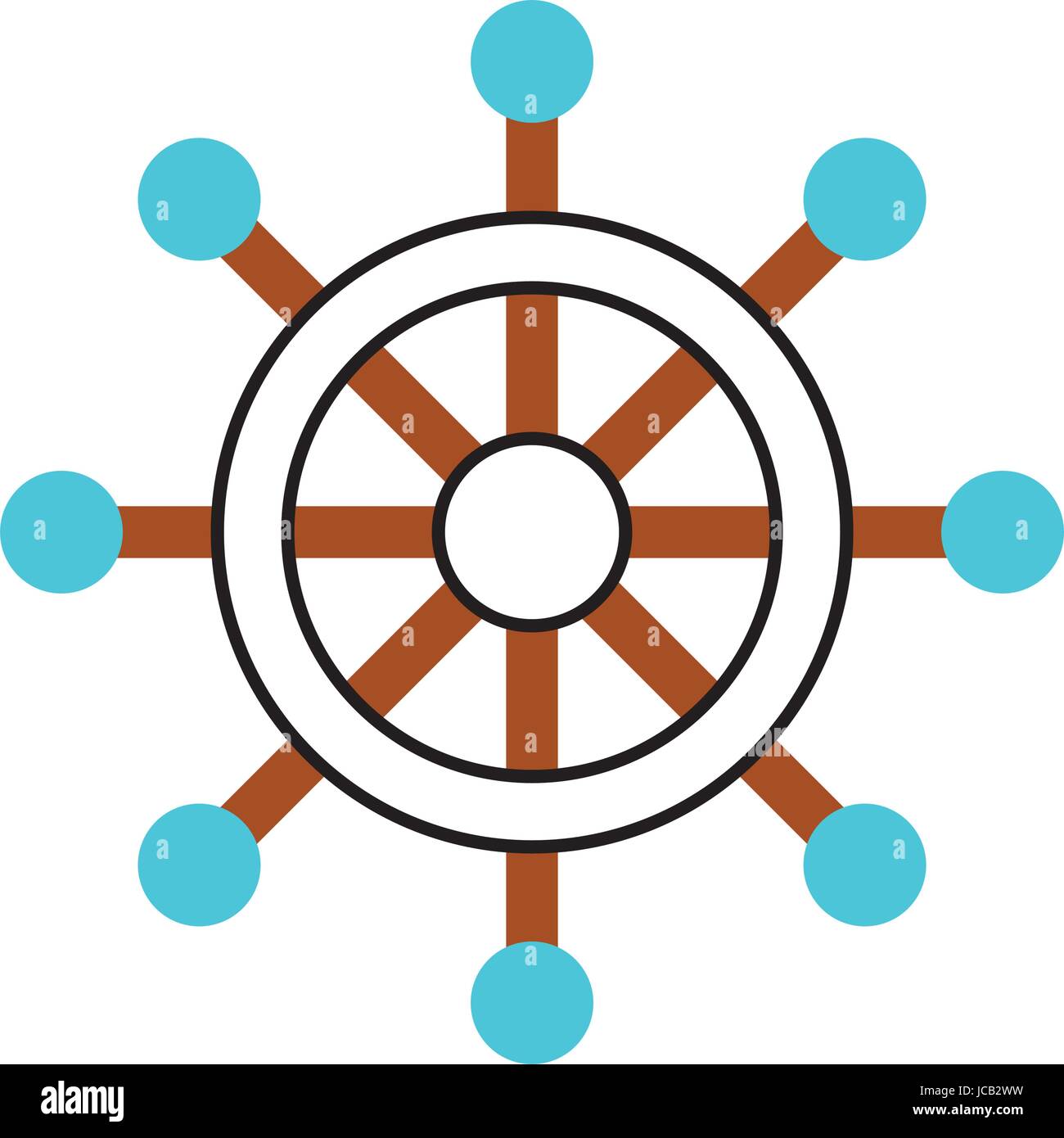 Timon ship maritime icon Stock Vector Images - Alamy