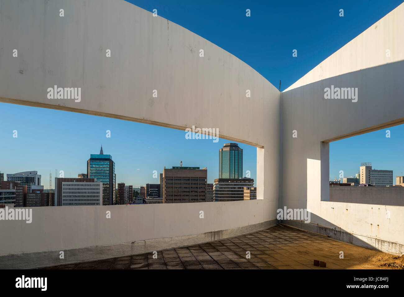 A skyline view of the CBD, Harare Zimbabwe Stock Photo - Alamy