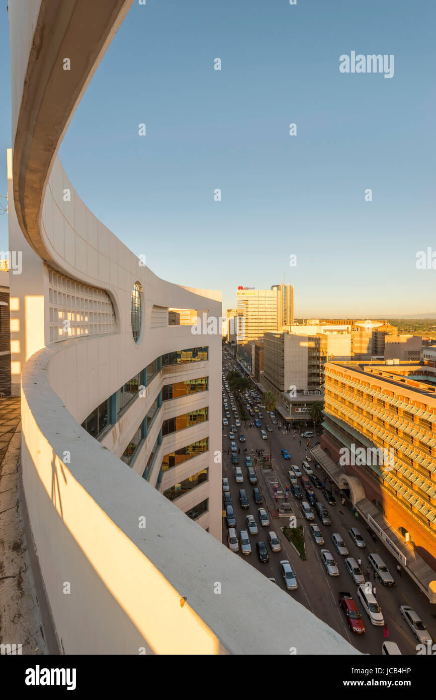 A skyline view of the CBD, Harare Zimbabwe Stock Photo - Alamy