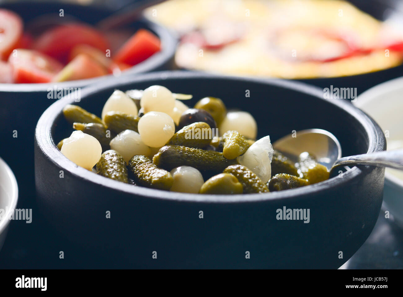 olives in buffet Stock Photo - Alamy