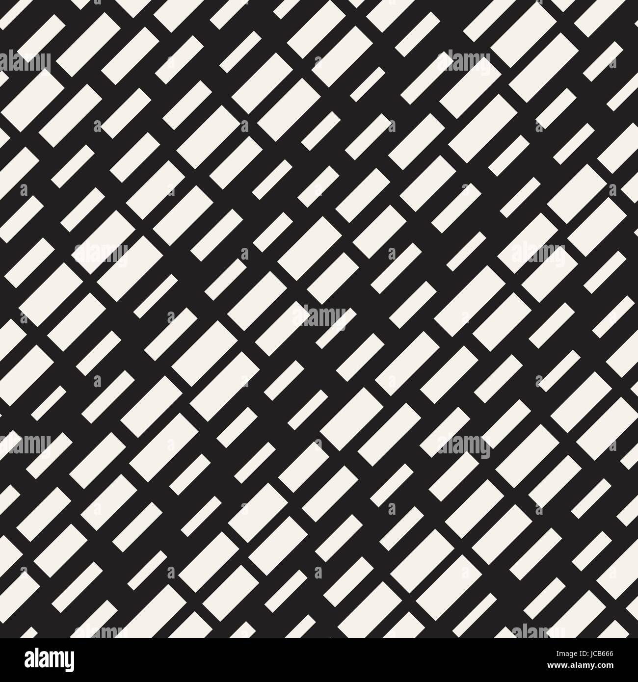 Black and White Irregular Dashed Lines Pattern. Modern Abstract Vector ...