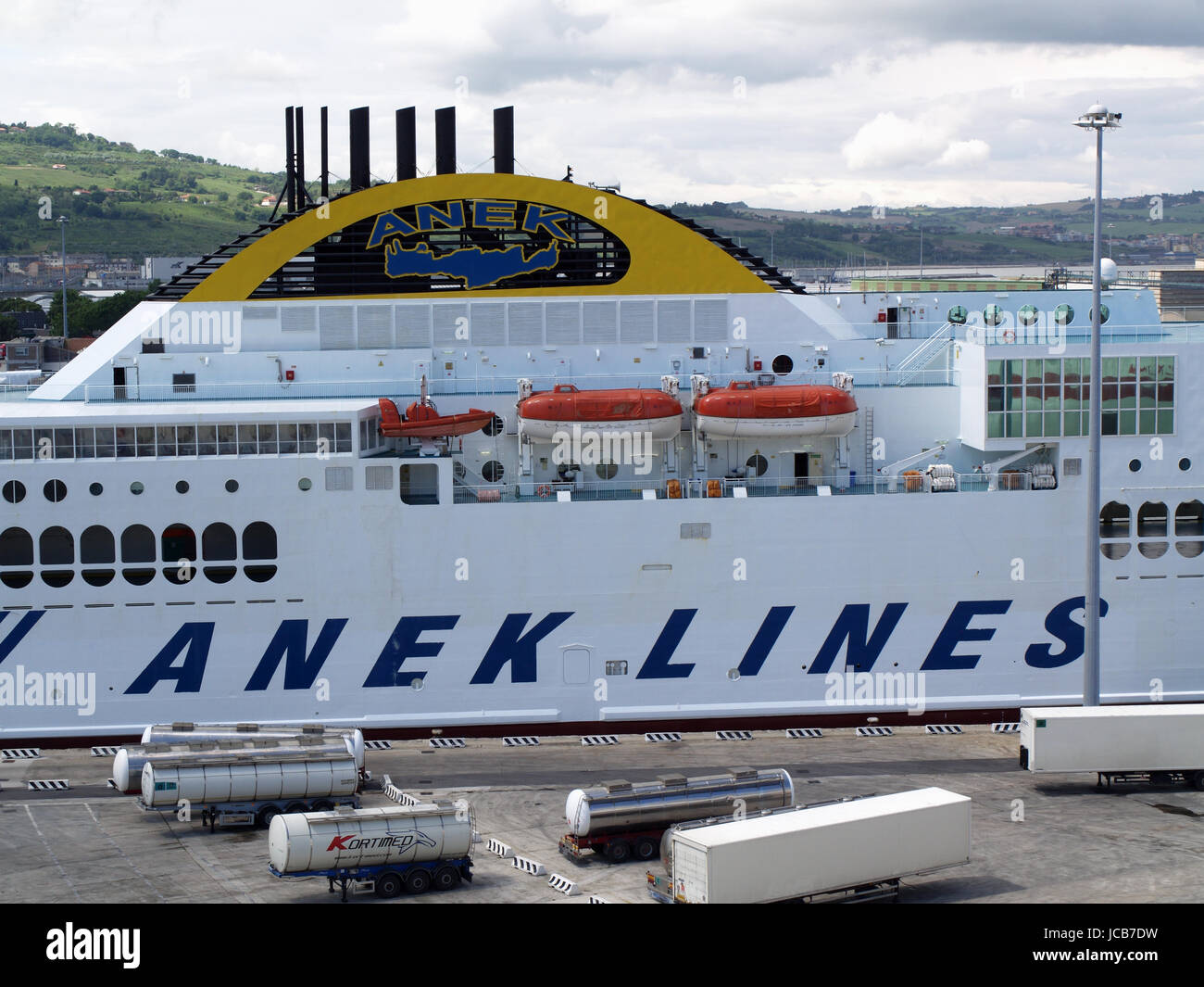 Anek sea lines ferry hi-res stock photography and images - Alamy