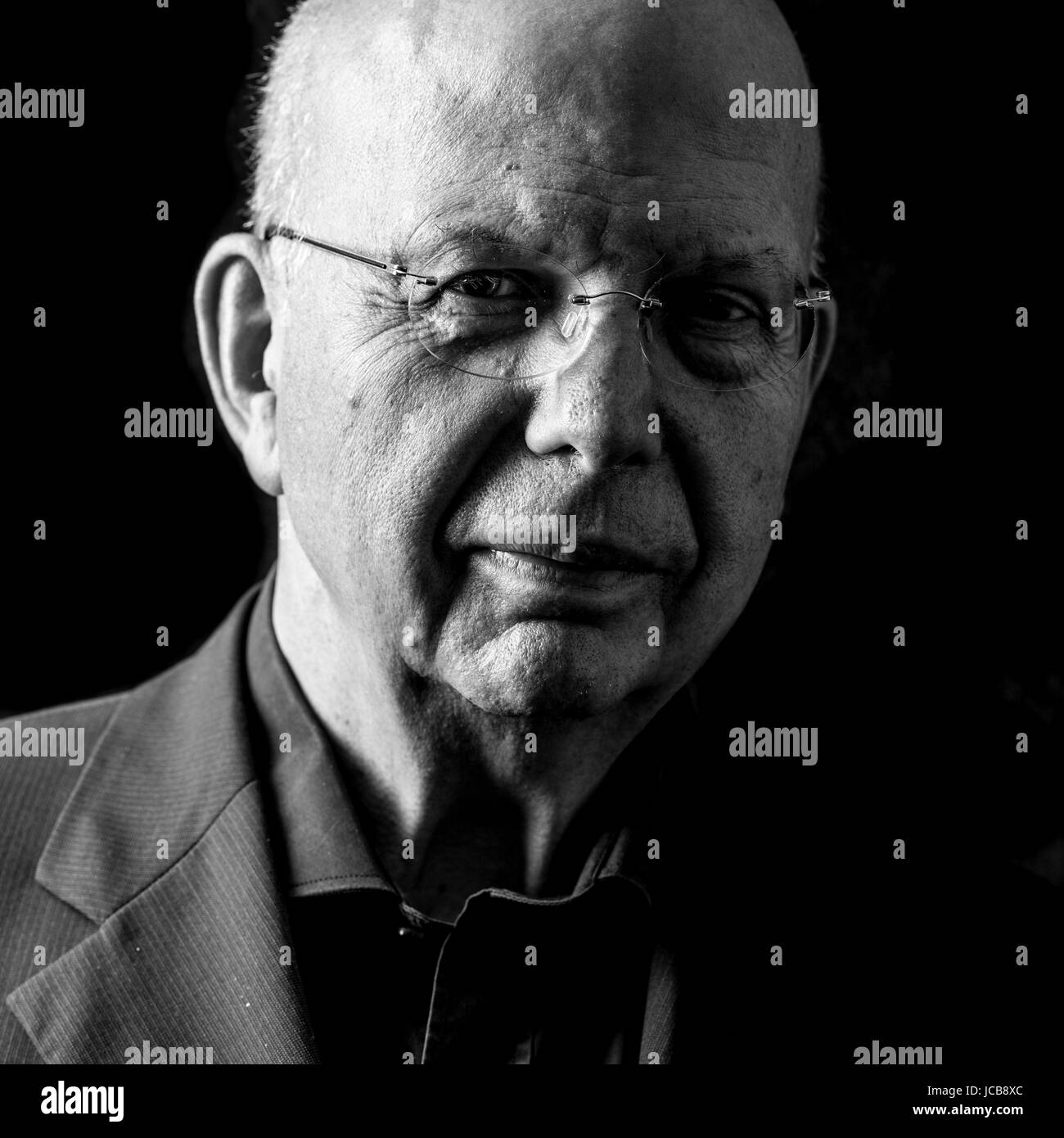 Portrait of Patrick Buisson (journalist) 17/10/2016 Â©Hannah ASSOULINE ...