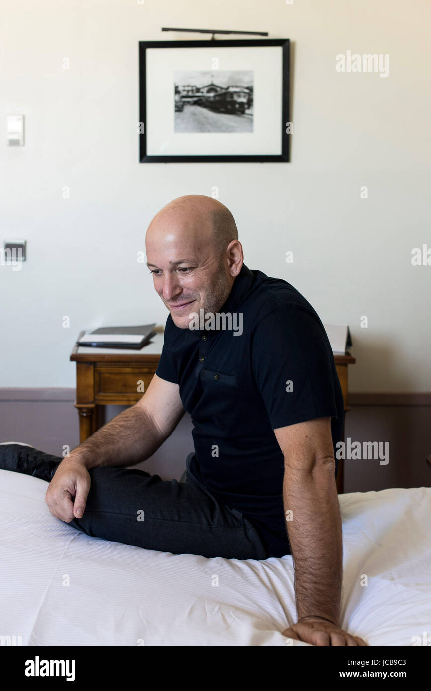 Portrait of Dror Mishani 03/10/2016 Â©Hannah ASSOULINE/Opale Stock ...