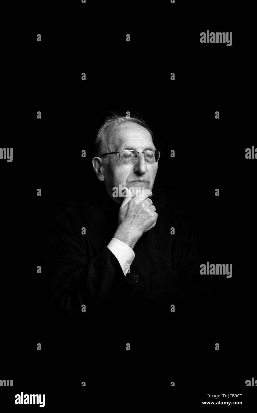 Portrait of Jean-Claude (Jean Claude) Milner (philosopher) 19/10/2016 Â ...