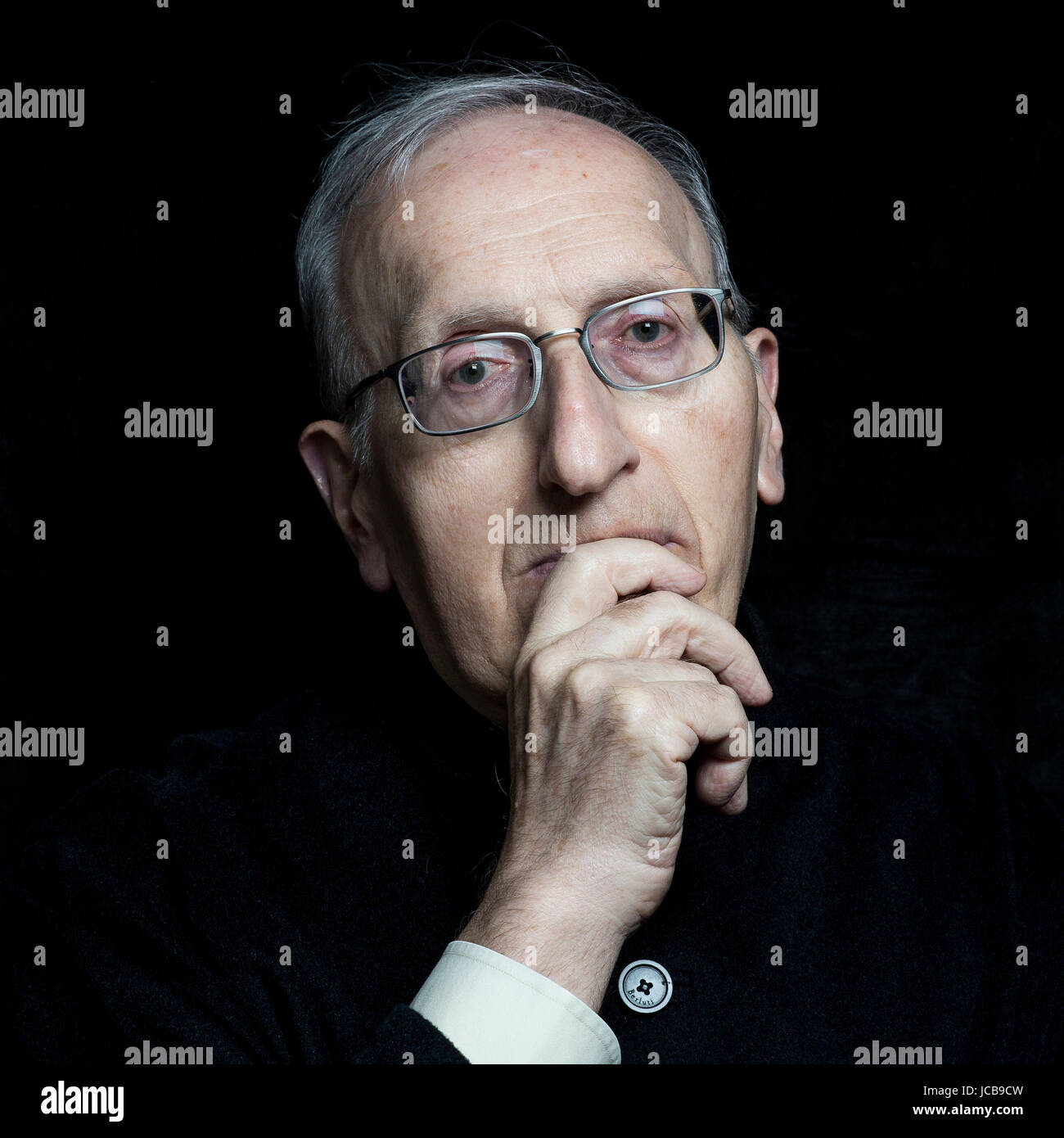 Portrait of Jean-Claude (Jean Claude) Milner (philosopher) 19/10/2016 Â ...