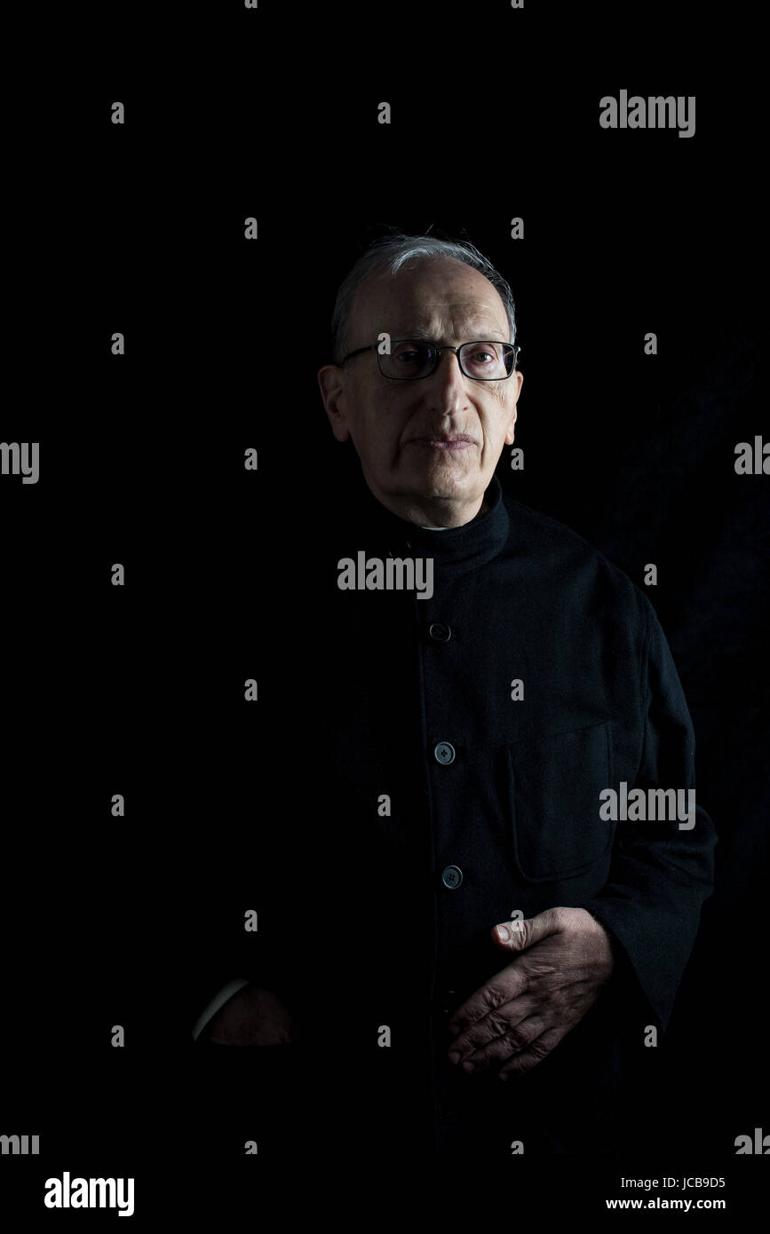 Portrait of Jean-Claude (Jean Claude) Milner (philosopher) 19/10/2016 Â ...