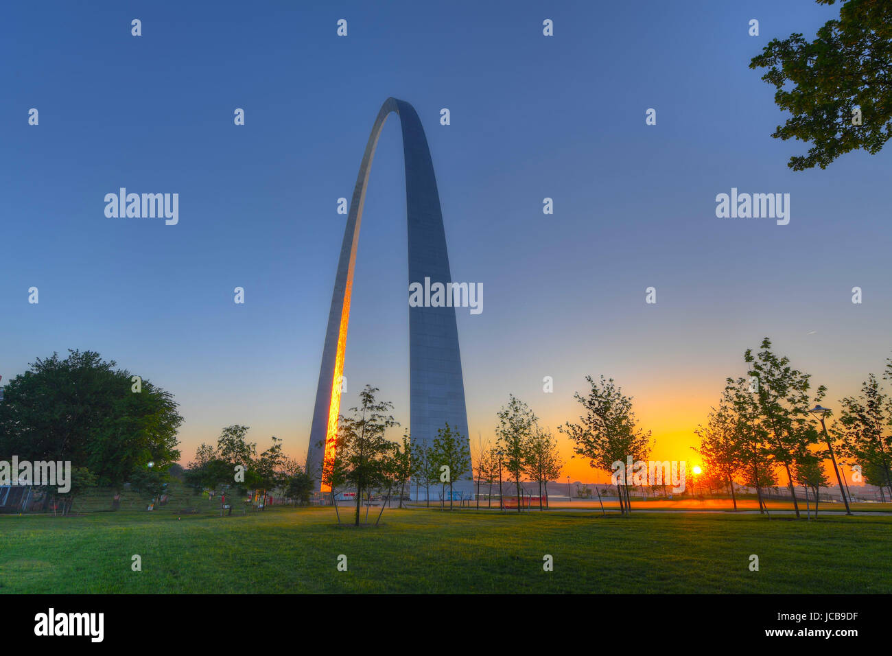 The Gateway Arch in St. Louis, Missouri Stock Photo - Alamy