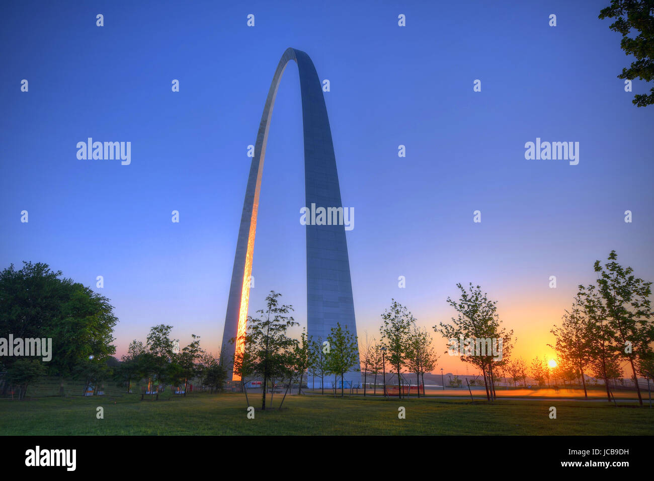 Gateway Arch in St. Louis, Missouri Stock Photo - Alamy