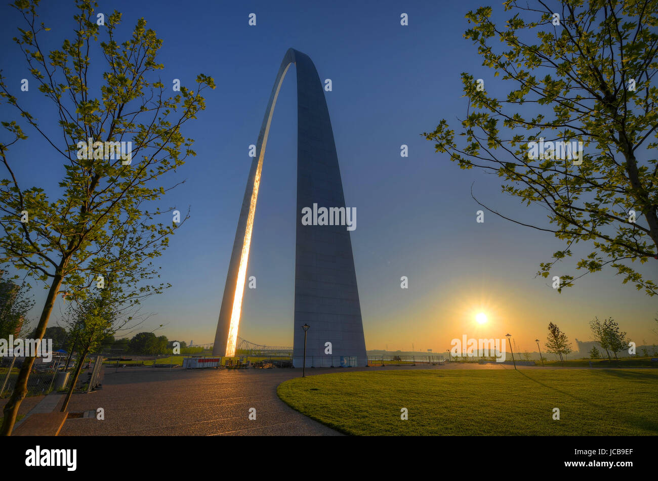 Gateway Arch in St. Louis, Missouri Stock Photo - Alamy