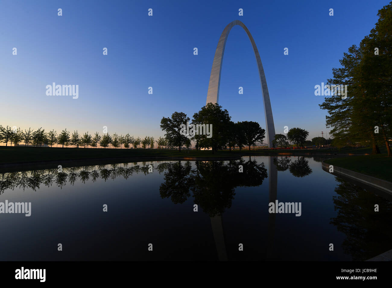 Gateway Arch in St. Louis, Missouri Stock Photo - Alamy