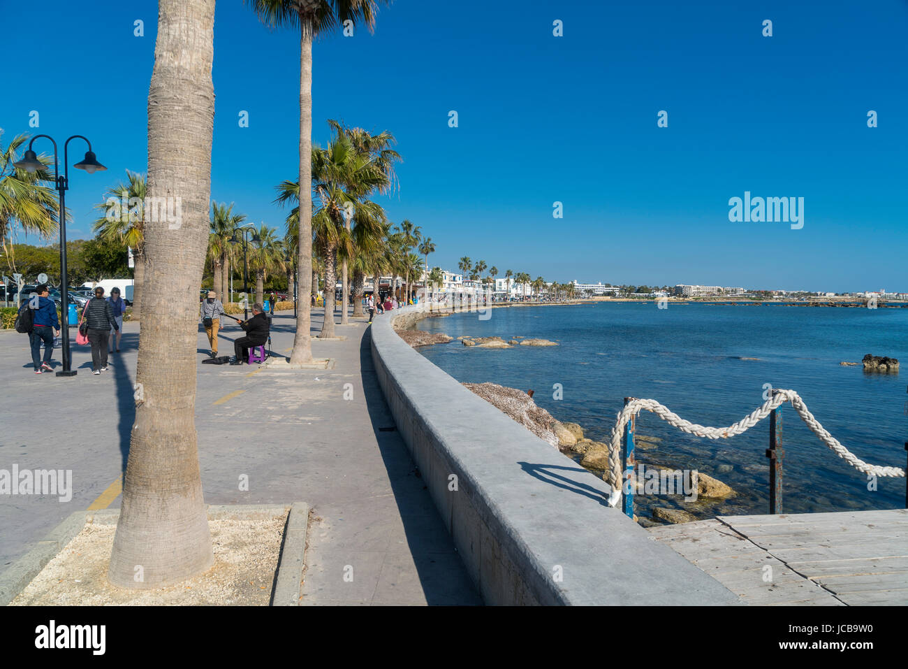 Paphos cyprus harbour hi-res stock photography and images - Alamy