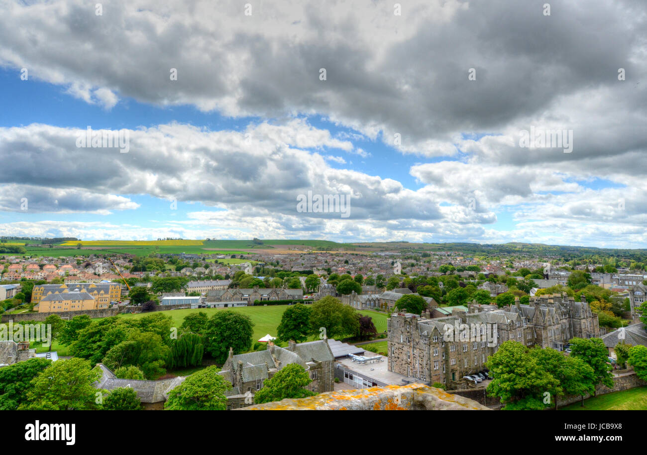 Aerial View of St. Andrews, Scotland Stock Photo - Alamy