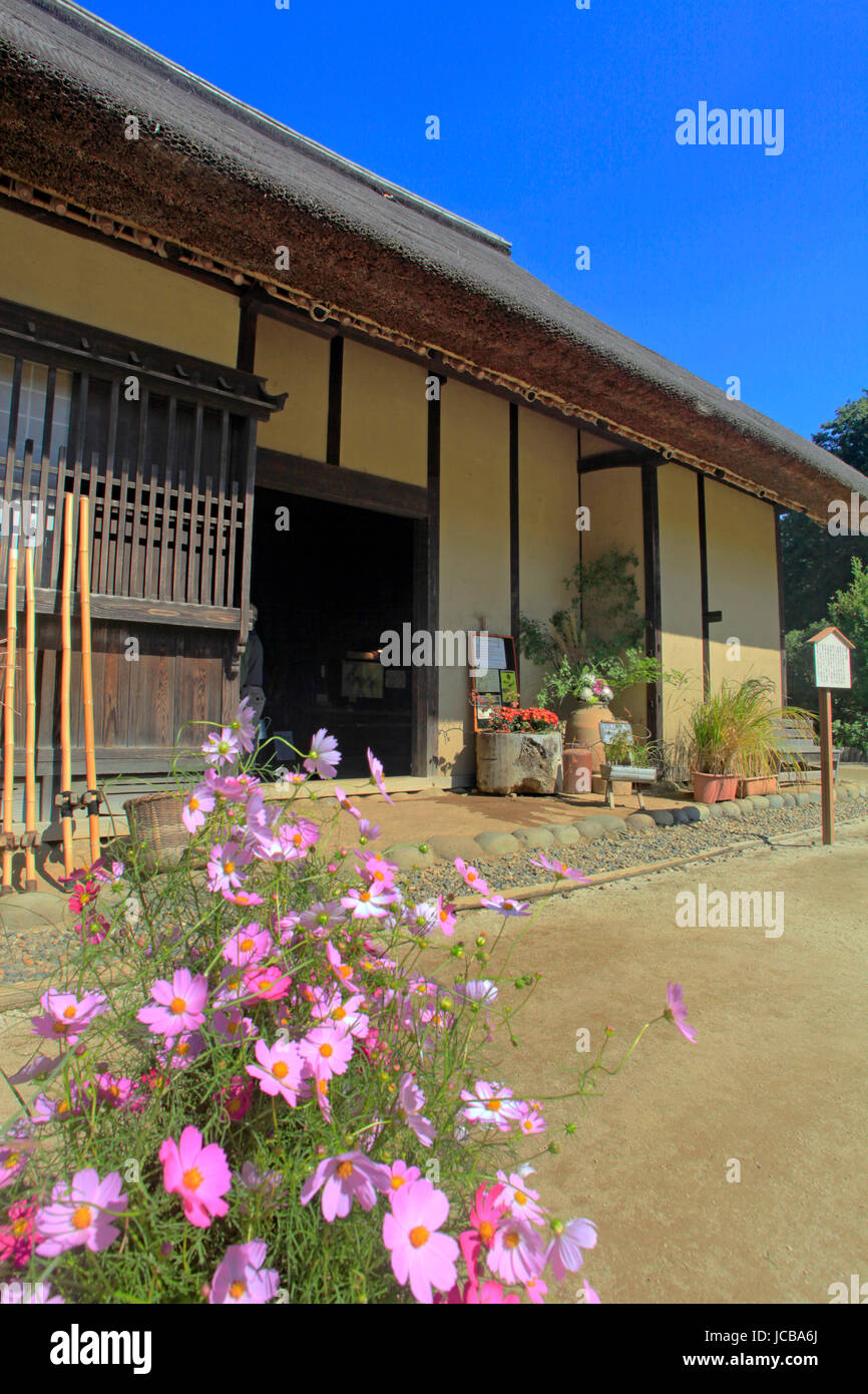 Satoyama Old Farmhouse Park in Musashi-Murayama city Tokyo Japan Stock ...