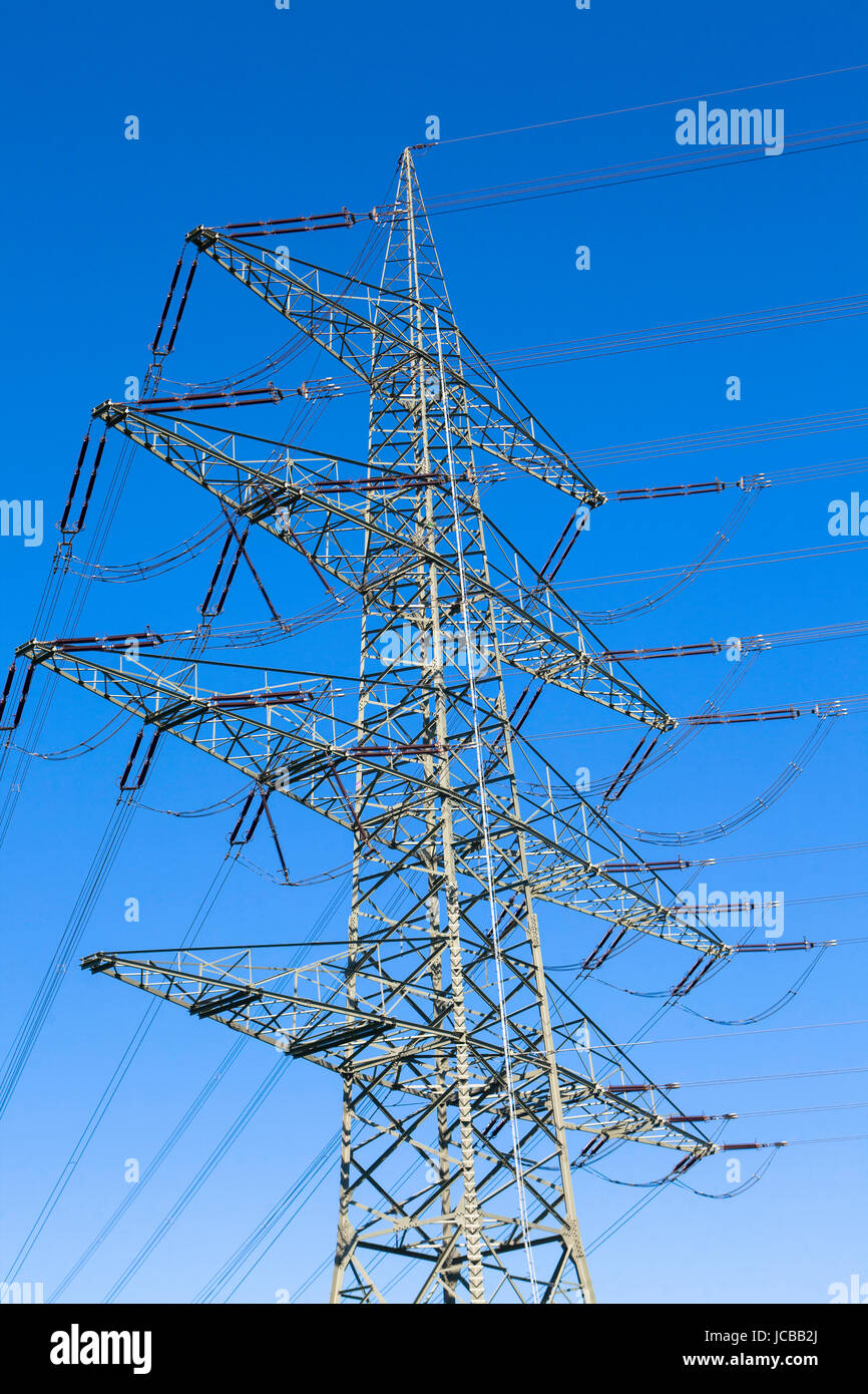 High tension pylon hi-res stock photography and images - Alamy
