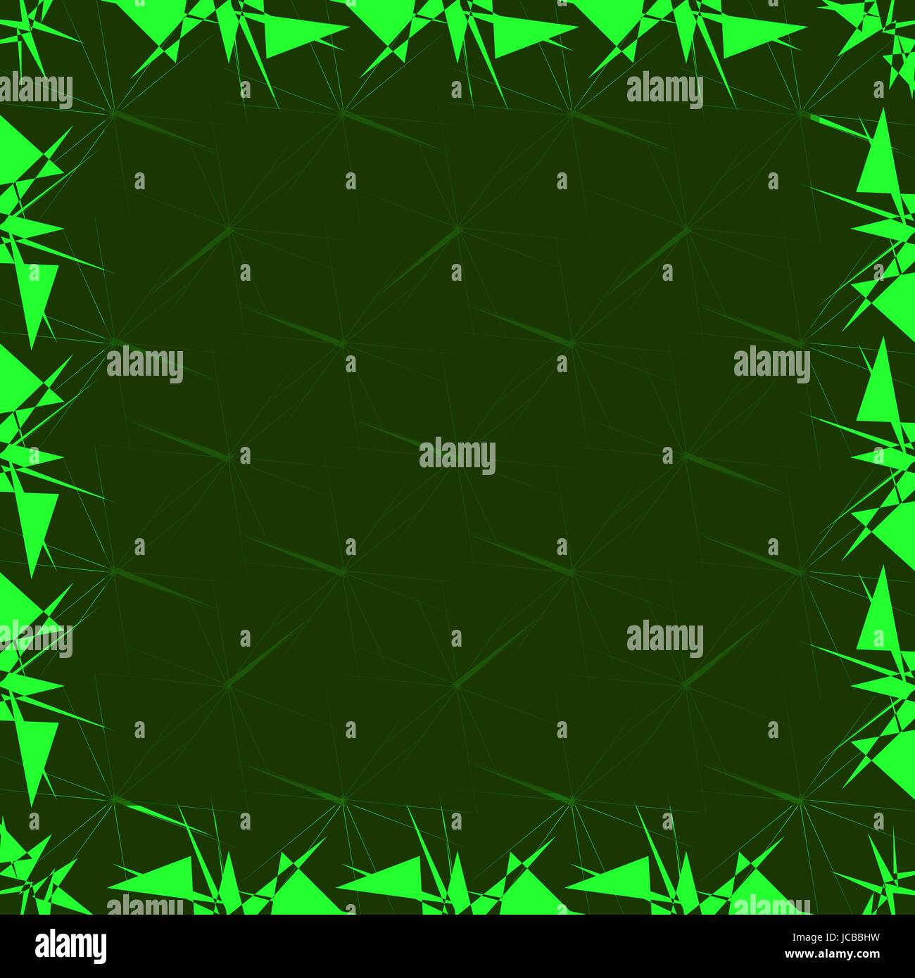 Frame template in green color Stock Vector Image & Art - Alamy