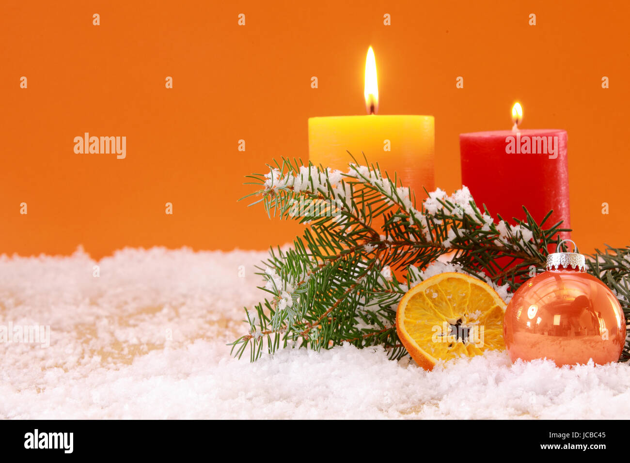 Warm orange themed christmas hi-res stock photography and images - Alamy