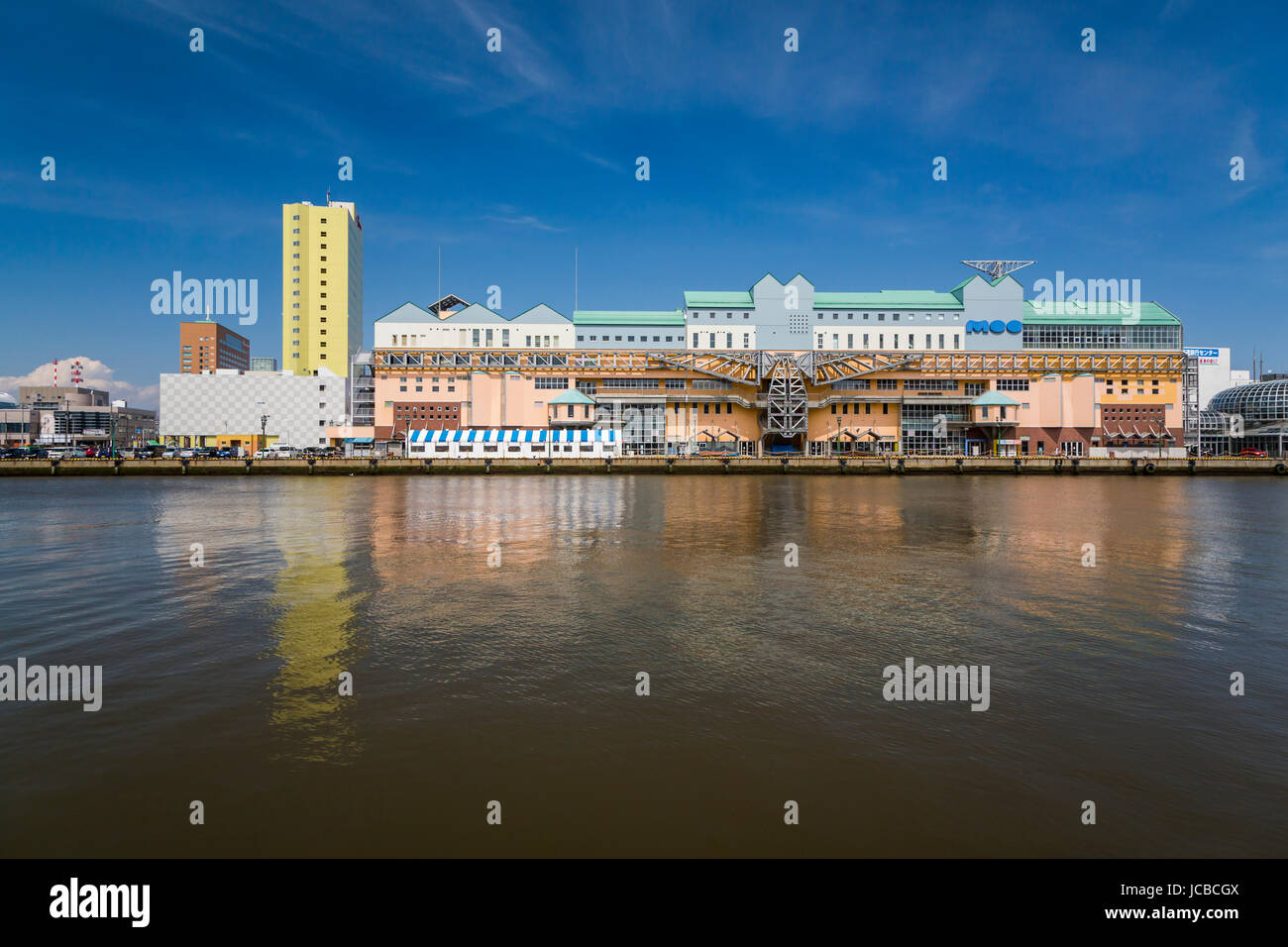 The port and Fisherman's Wharf in Kushiro, Japan Stock Photo - Alamy
