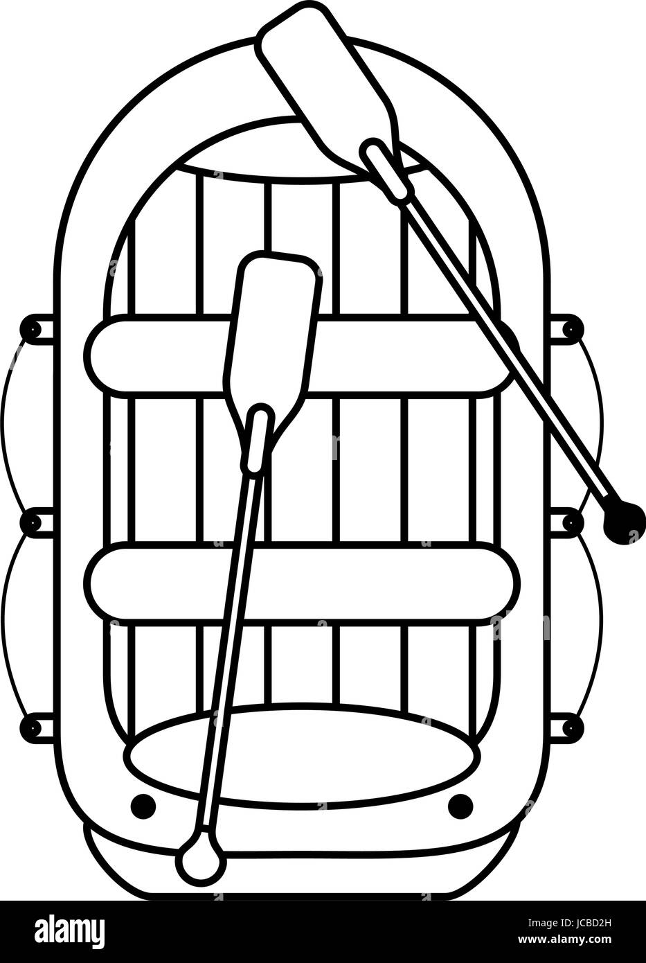 Colorful inflatable boat Stock Vector Images - Alamy