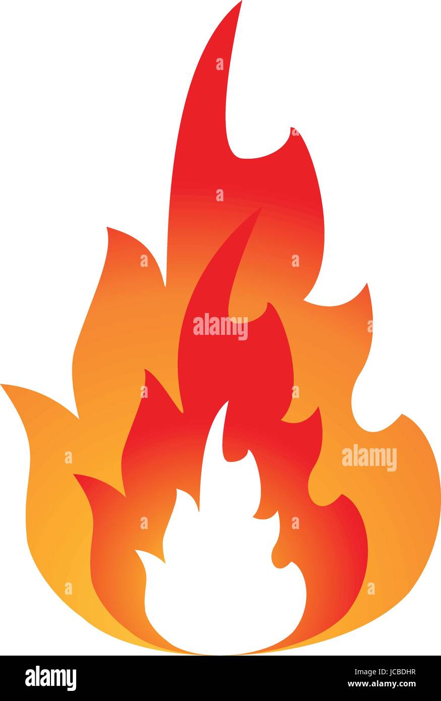 Hot fire flame Stock Vector Image & Art - Alamy