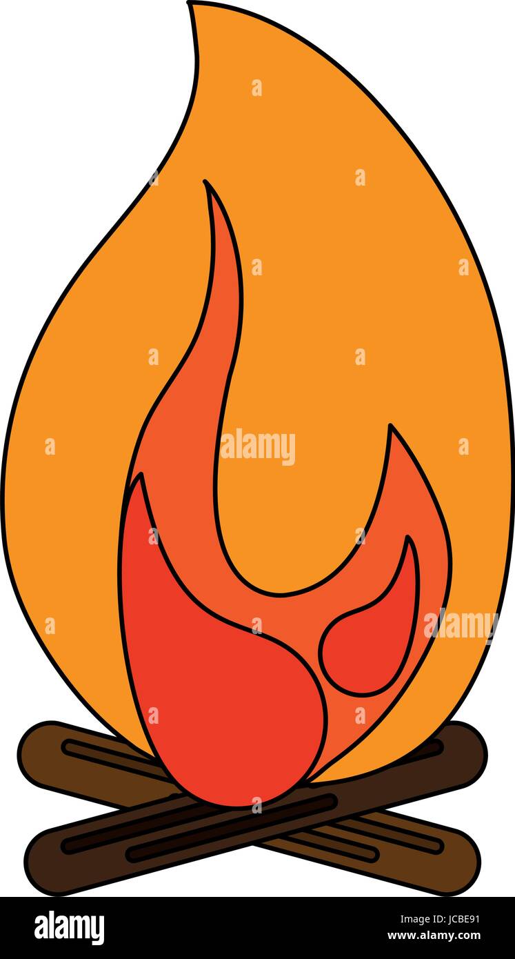 Hot fire flame Stock Vector Image & Art - Alamy