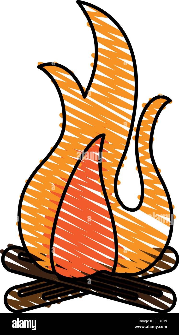 Hot fire flame Stock Vector Image & Art - Alamy