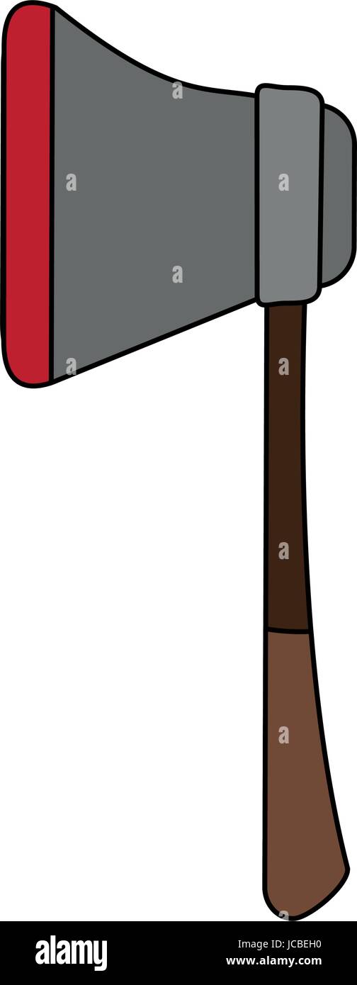 Ax felling trees Stock Vector Image & Art - Alamy