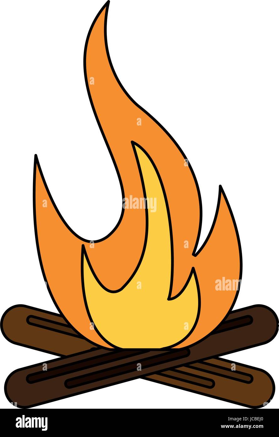 Hot fire flame Stock Vector Image & Art - Alamy