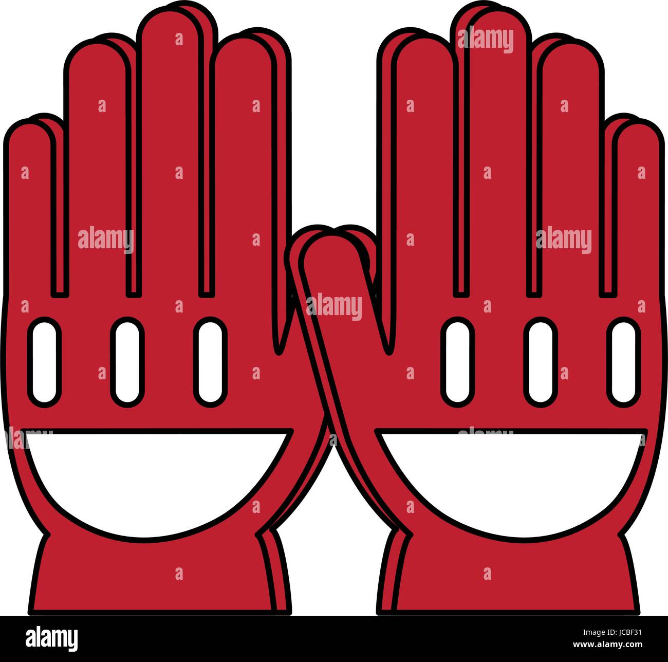 Fire fighter gloves Stock Vector Image & Art - Alamy