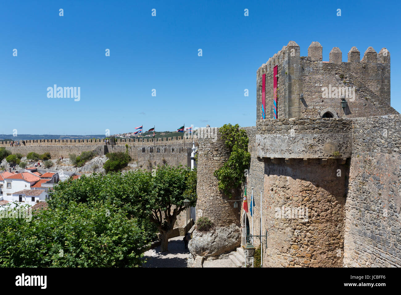 Obidos Castle High Resolution Stock Photography and Images - Alamy