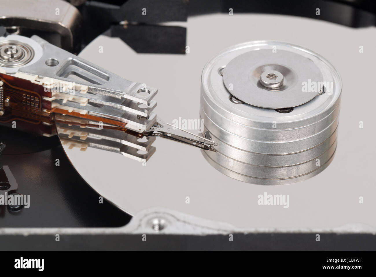 computer harddisk closed up Stock Photo - Alamy