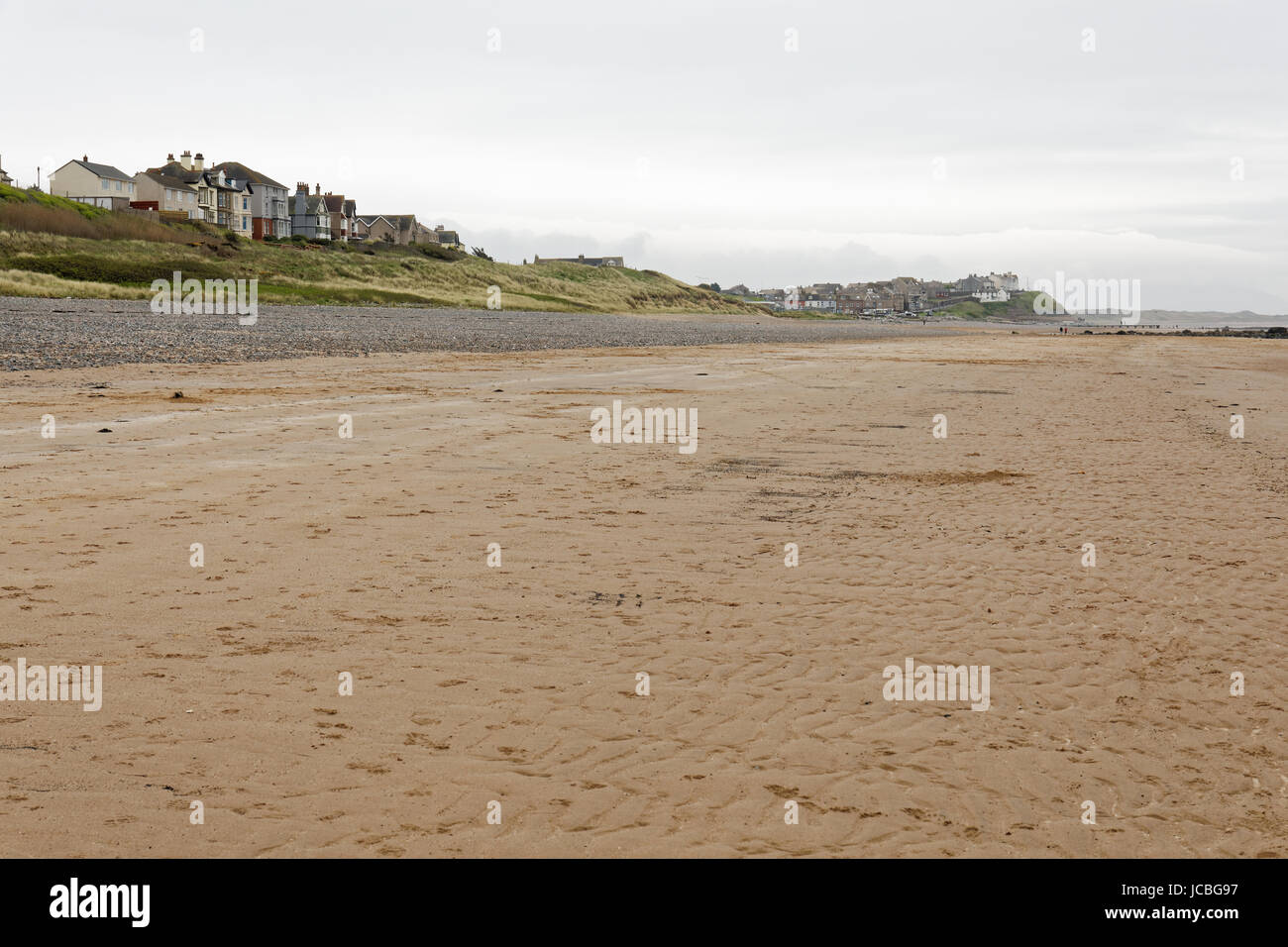 The village beach at Seascale, Cumbria Stock Photo - Alamy